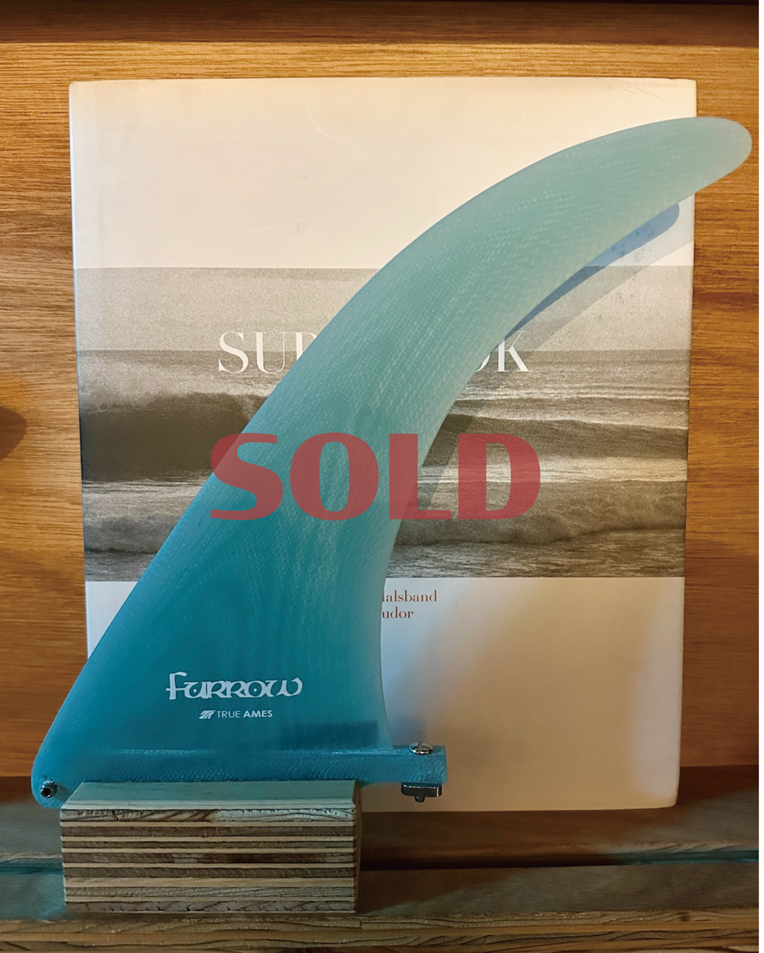 "True Ames" Furrow Labyrinth Single FIn – STUNNING FOIL